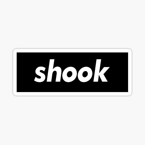 "Shook Confused Or In Utter Disbelief Words Millennials Use" Sticker by ...