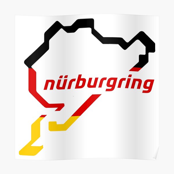 "Nurburgring" Poster for Sale by kedewan | Redbubble