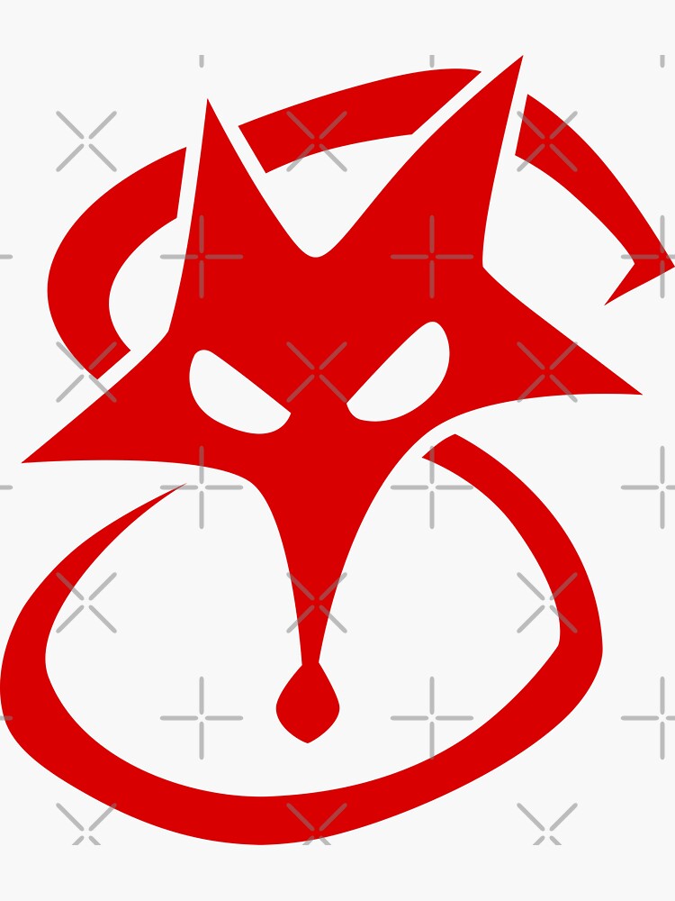 "Fairy Tail - Southern Wolves Symbol" Sticker for Sale by elizaldesigns ...