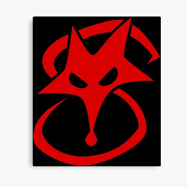 Southern Wolves Symbol Canvas Prints | Redbubble