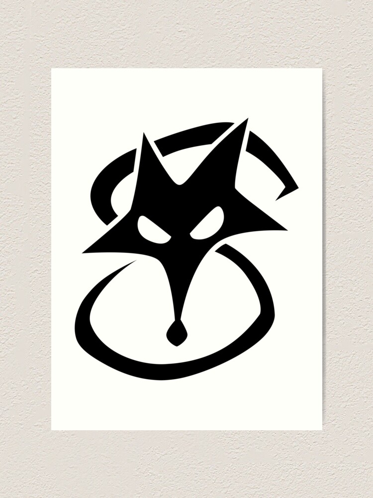 "Fairy Tail - Southern Wolves Symbol" Art Print by elizaldesigns ...