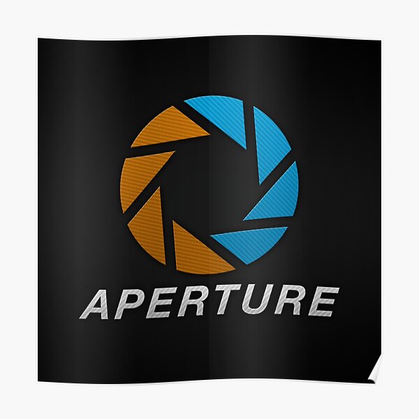 "Aperture Science" Poster by JD51N | Redbubble