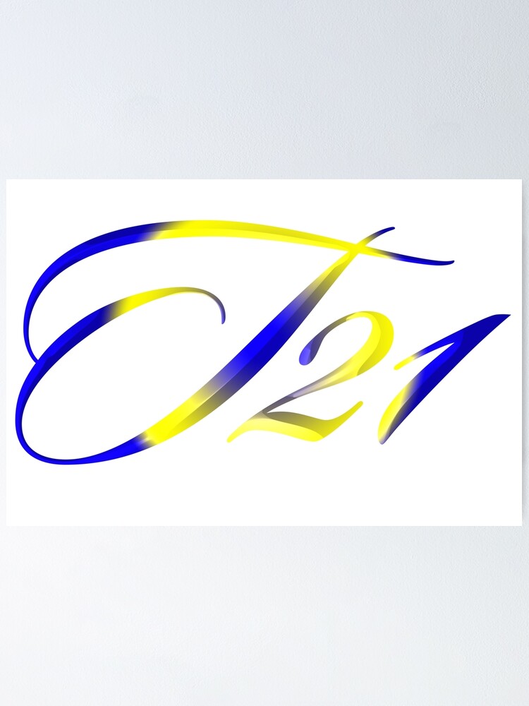 "Trisomy 21 - T21" Poster by oOPhilippOo | Redbubble