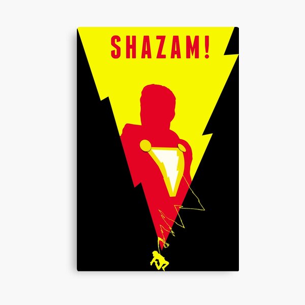 Shazam Canvas Prints | Redbubble