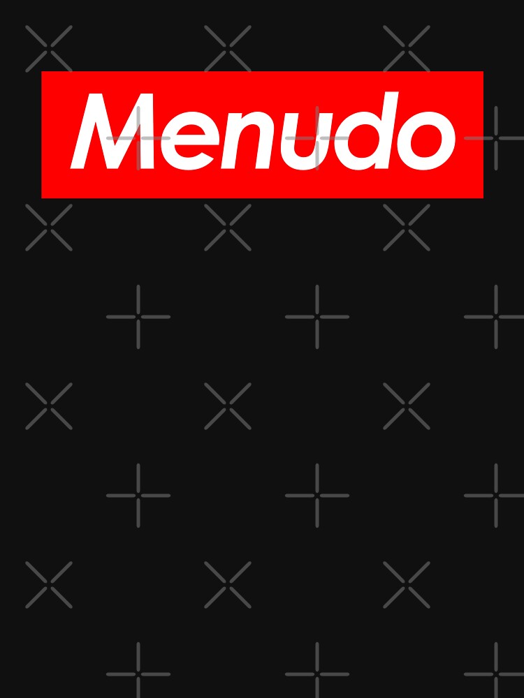 "Menudo-Logo mit roter Box" T-Shirt von RCKYStudios | Redbubble