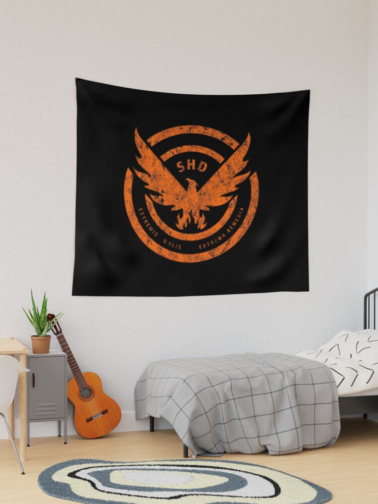 "The Division SHD Logo Distressed Orange" Tapestry for Sale by Avalon ...