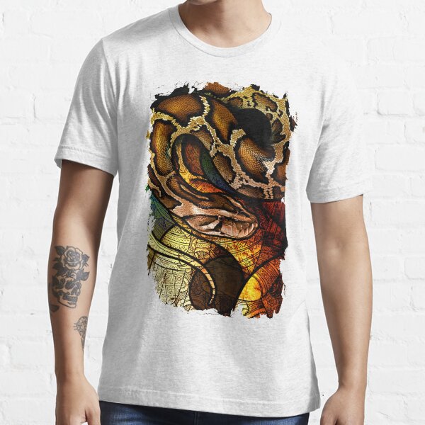 "Burmese Python" T-shirt for Sale by CulpeoFox | Redbubble | burmese t-shirts - python t-shirts ...
