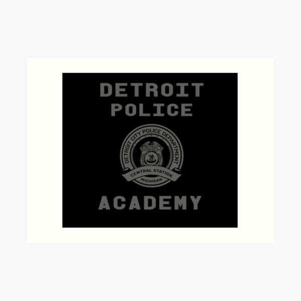 Detroit Police Art Prints | Redbubble