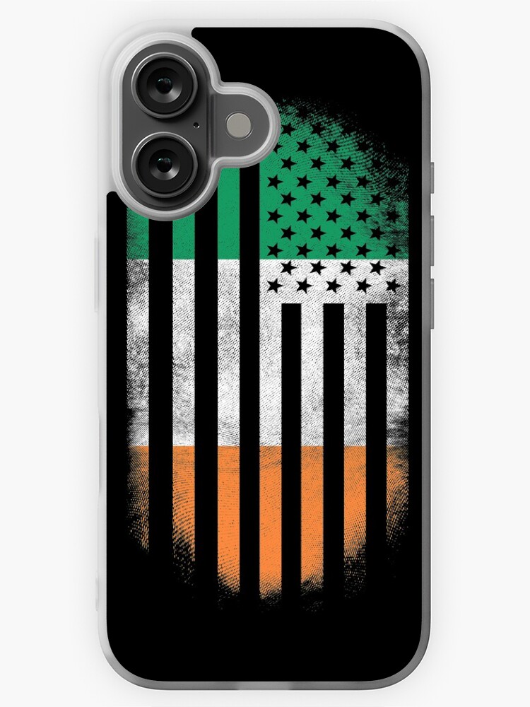 Irish American Flag Ireland and USA Design iPhone Case for Sale by ockshirts Redbubble