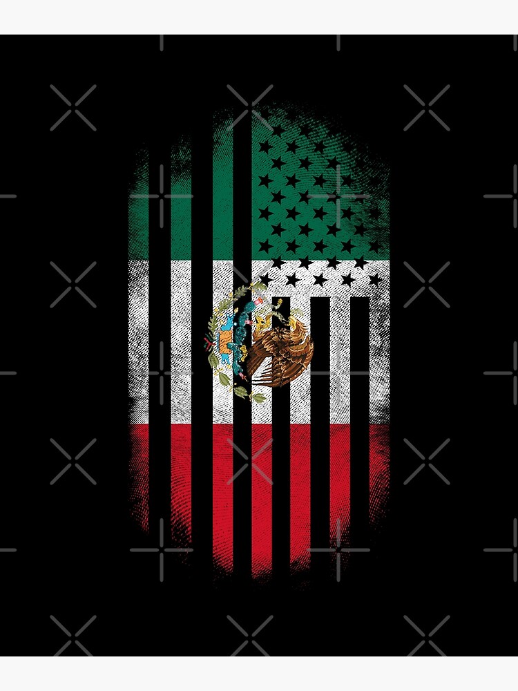 Mexican American Flag Wallpaper