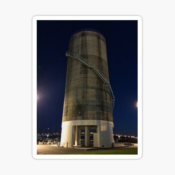 "Silo Tower" Sticker for Sale by urbanfragments | Redbubble