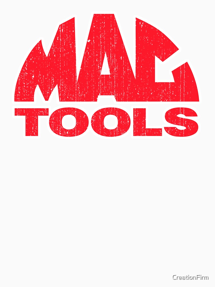 "Mac Tools" T-shirt for Sale by CreationFirm | Redbubble | mac tools t ...