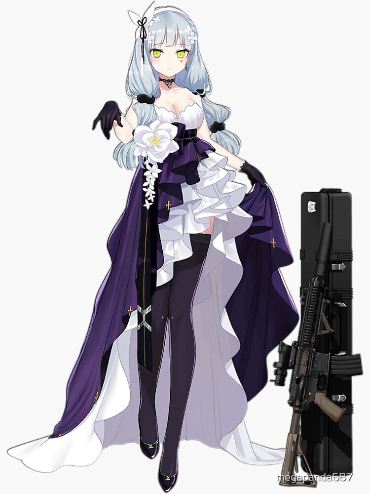 "HK 416 - Girl's Frontline, Sexy Anime Chick (Starry Cocoon)" Sticker ...