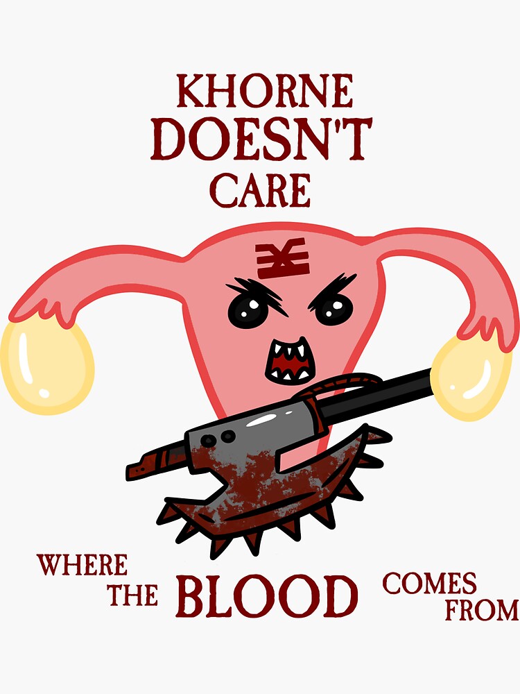 "Khorne's Blood" Sticker von Plasmakatha | Redbubble