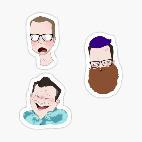 "The Goofy Boys" Sticker for Sale by plantgem | Redbubble
