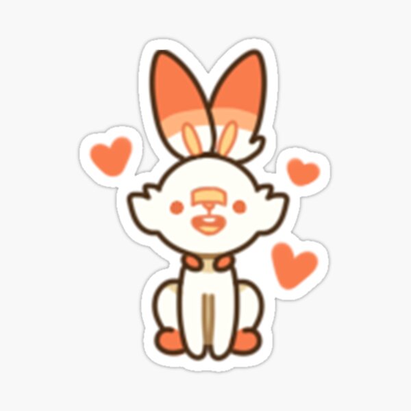 Scorbunny Stickers | Redbubble