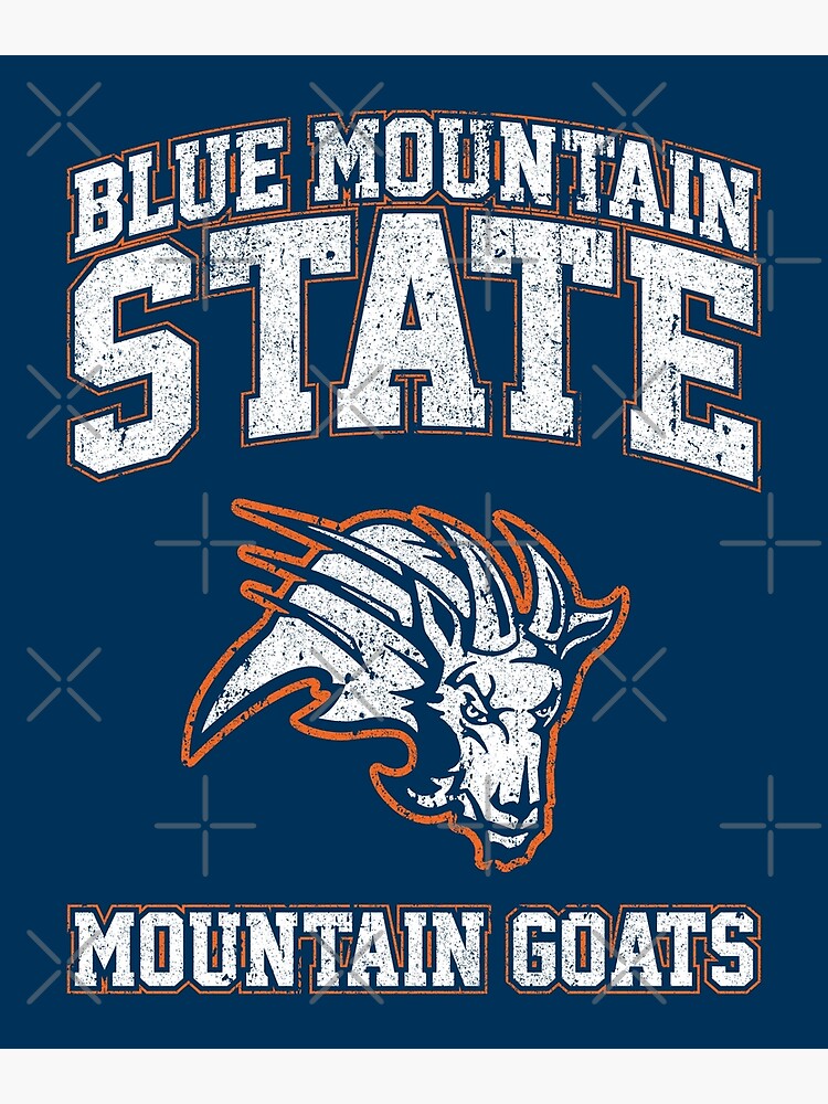 "Blue Mountain State Mountain Goats" Poster for Sale by huckblade ...
