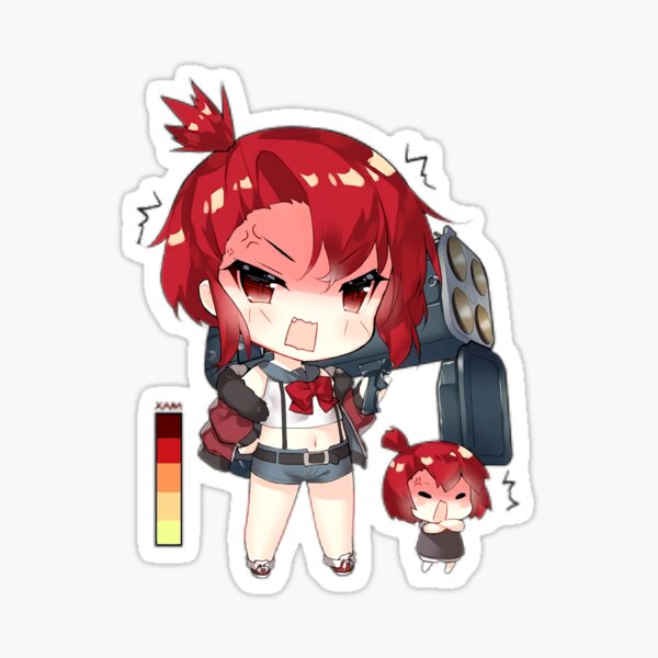 "GFL Fury Fairy" Sticker by ShinFatdog | Redbubble