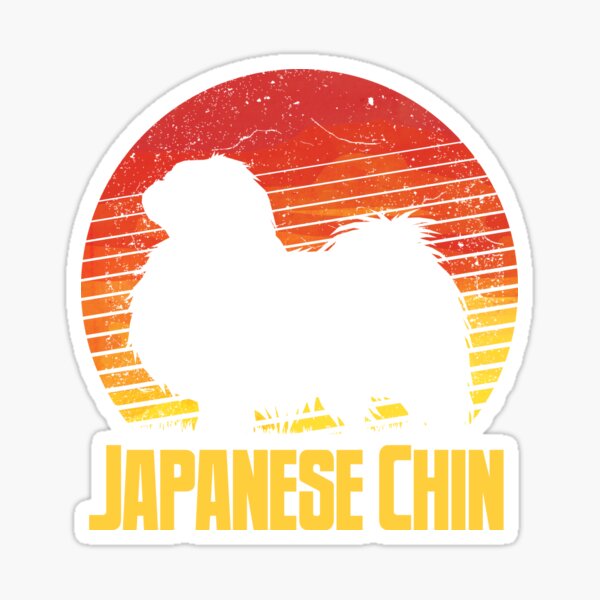Japanese Chin Stickers | Redbubble