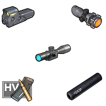 "Girls Frontline Equipment Sticker Pack 2" Sticker for Sale by ...