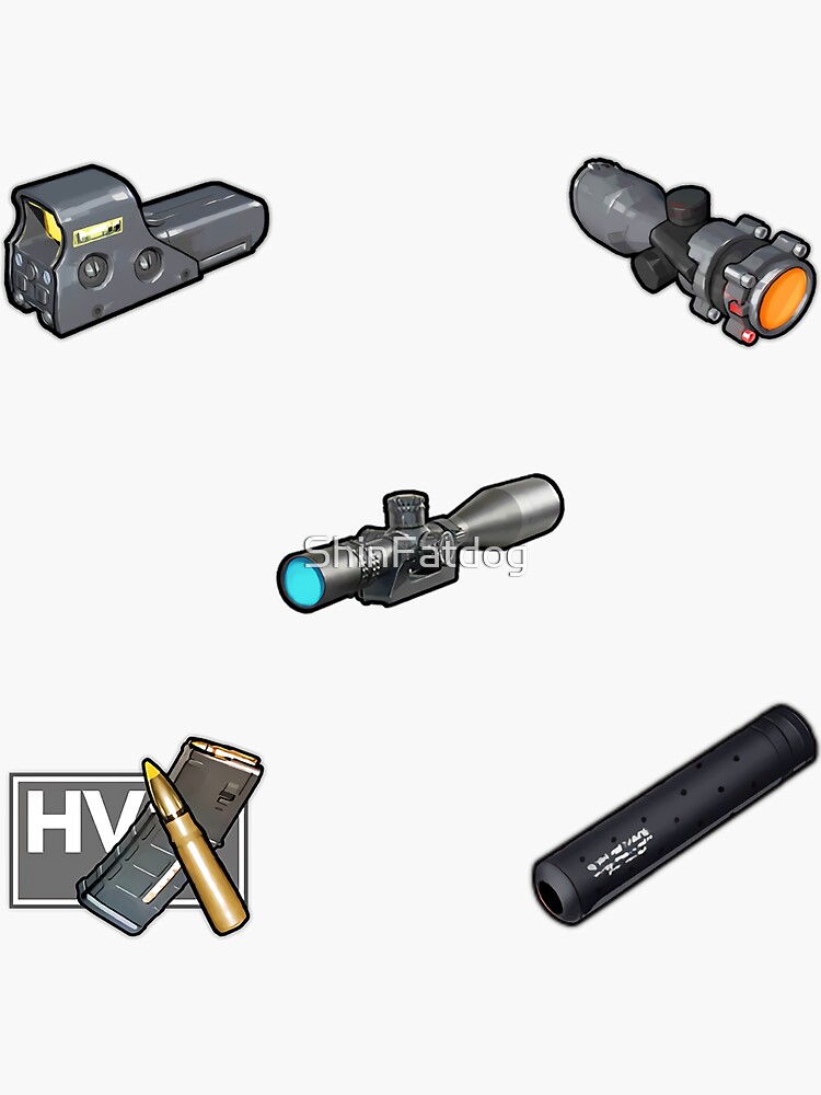 "Girls Frontline Equipment Sticker Pack 2" Sticker for Sale by ...