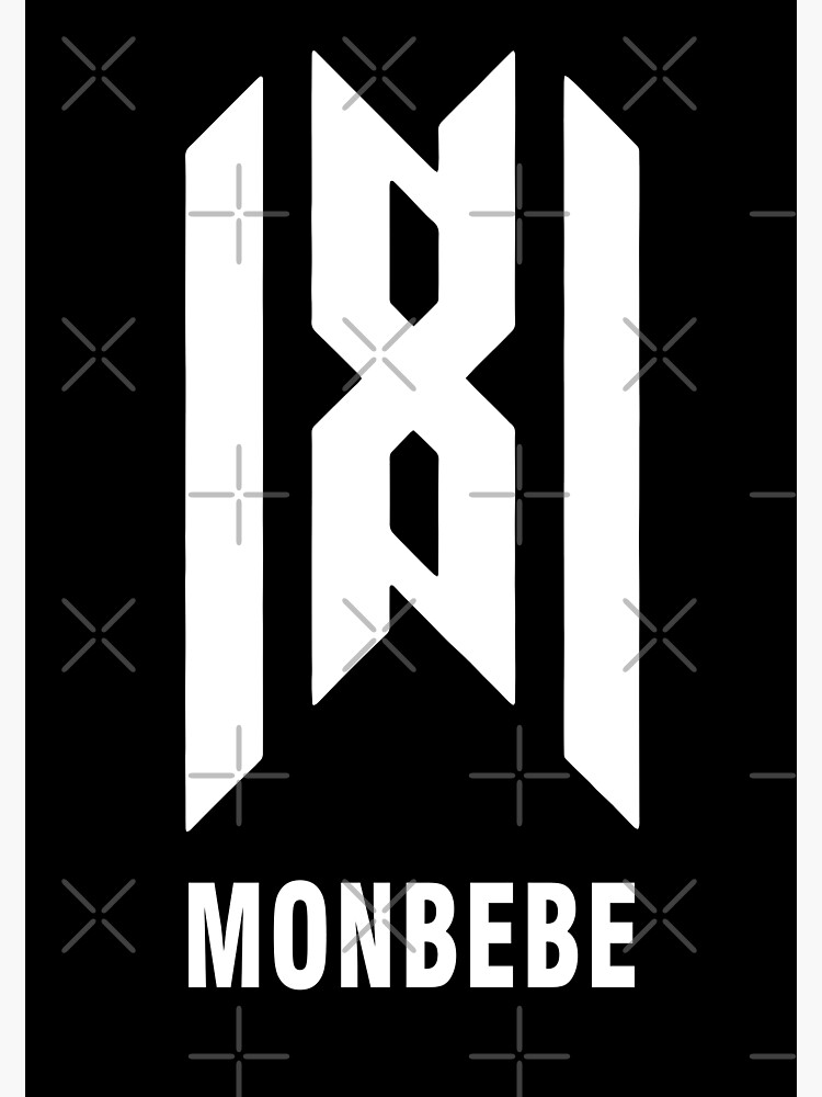 Lámina fotográfica «MONSTA X NEW LOGO MONBEBE» de PepGuardi | Redbubble