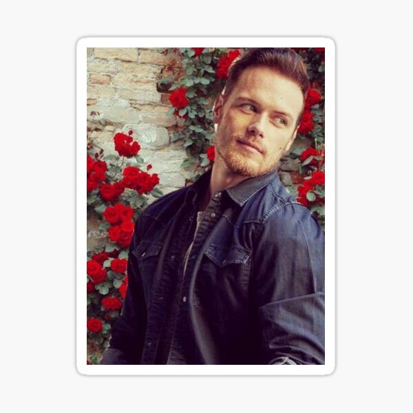 Sam Heughan Stickers | Redbubble