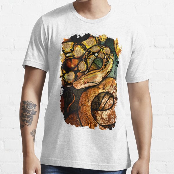 "Reticulated Python" T-shirt for Sale by CulpeoFox | Redbubble ...