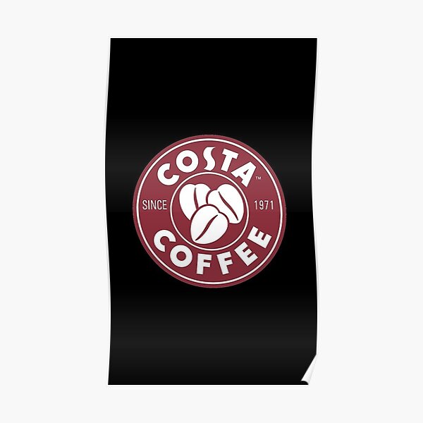 "costa coffee" Poster for Sale by bzemny | Redbubble