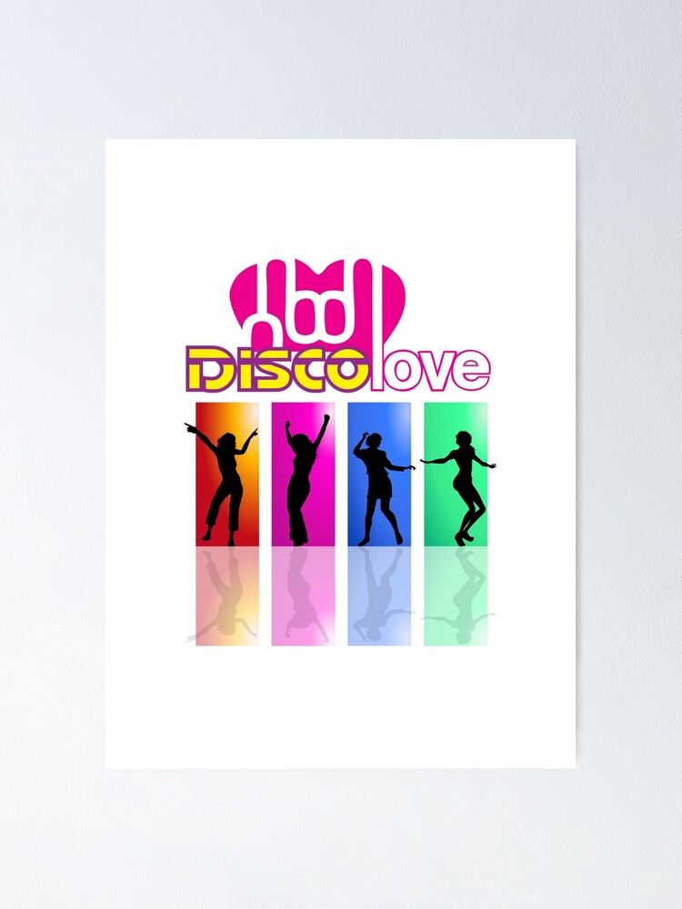 "Disco Love" Poster for Sale by Vienna15 | Redbubble