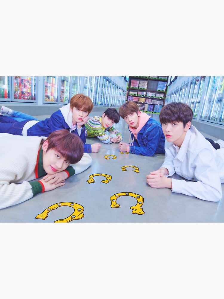 "TXT" Sticker by MakaylaCar | Redbubble