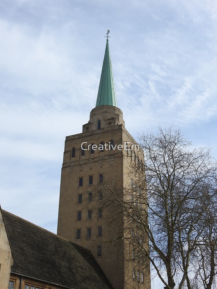 "Nuffield College Library Tower" Poster by CreativeEm | Redbubble