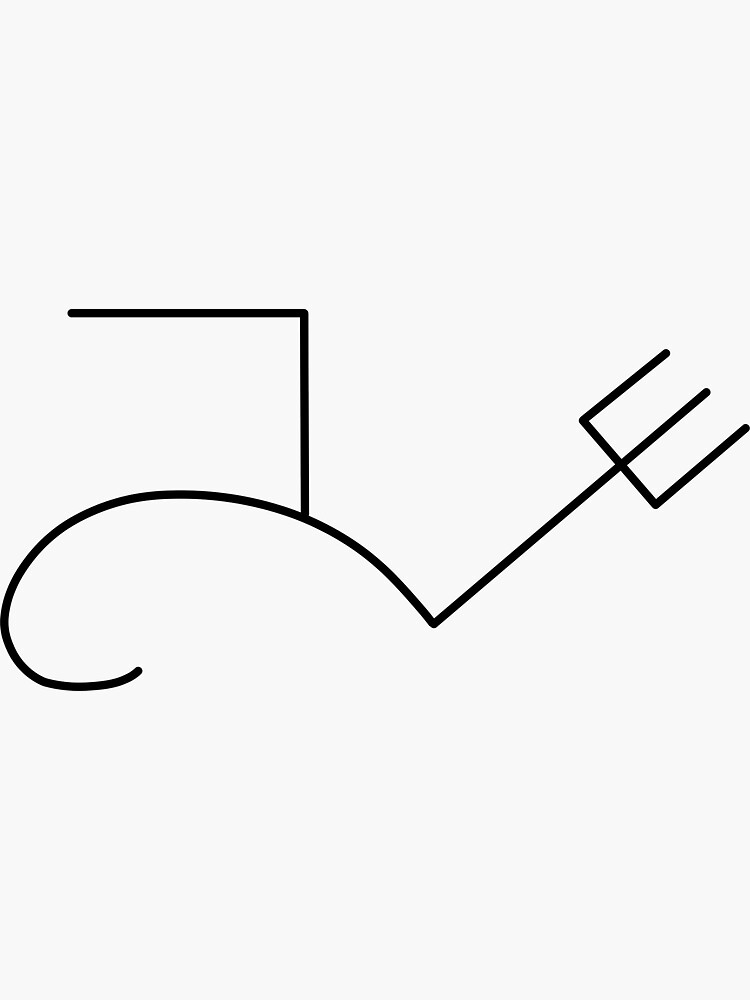 "Adatiel Demon Symbol" Sticker for Sale by MacSquiddles | Redbubble