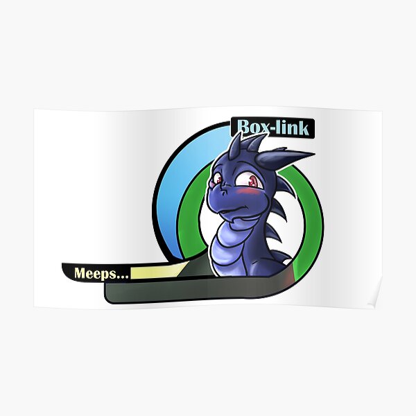 "Box Derg Health Bar" Poster by GoldenGriffin | Redbubble