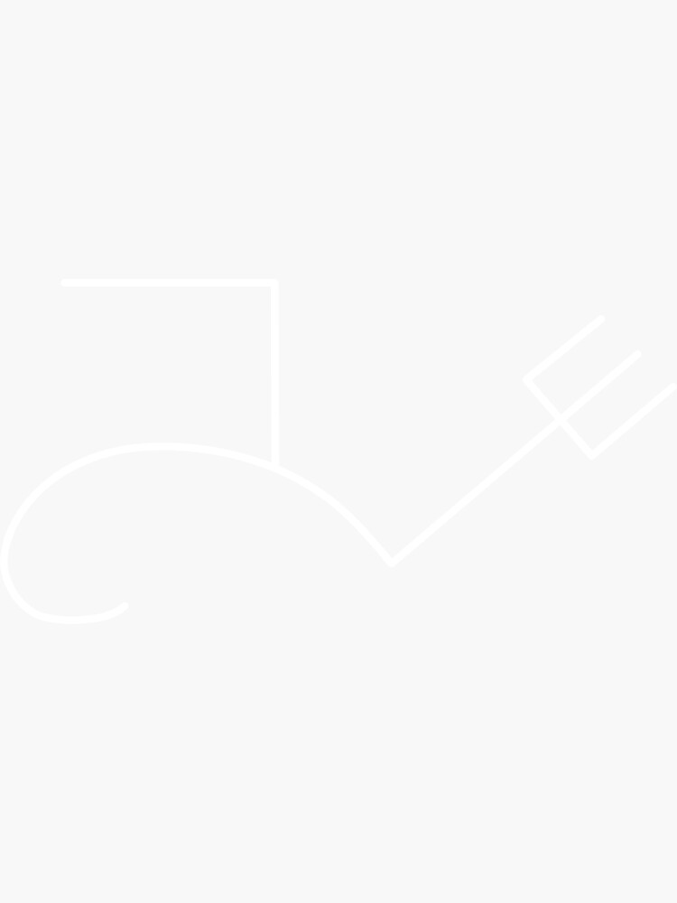 "Adatiel Demon Symbol (white)" Sticker for Sale by MacSquiddles | Redbubble