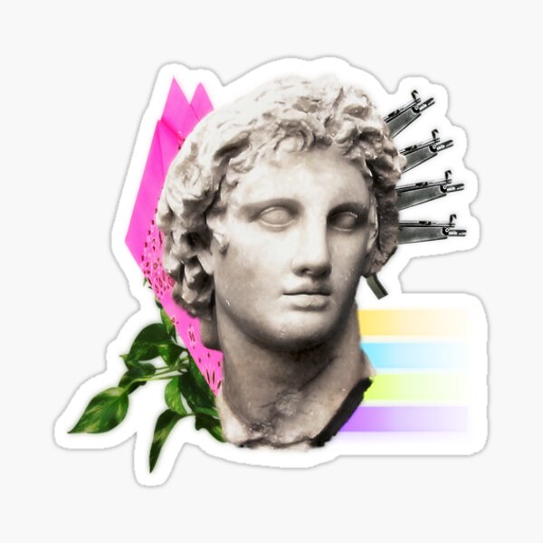 "Vaporwave roman statue" Sticker for Sale by TasminChanDesu | Redbubble