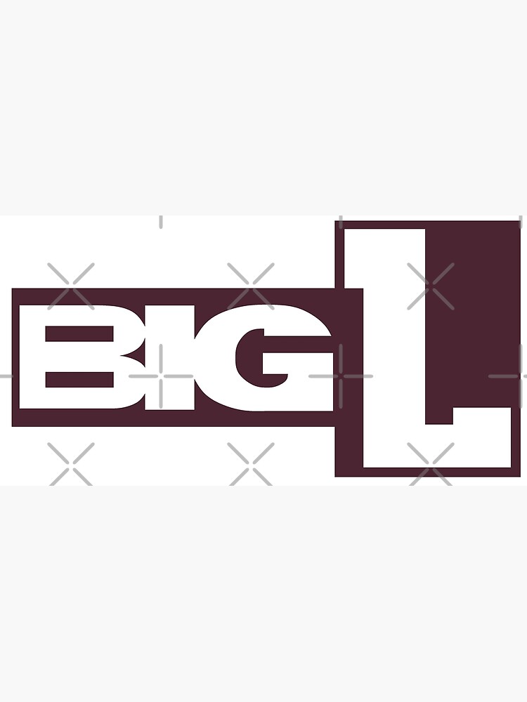 "Big L Logo 3" Poster by EbtsOby | Redbubble