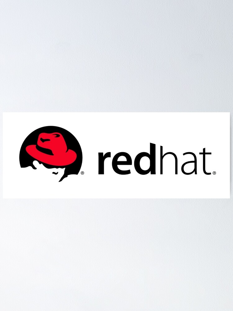 "redhat" Poster for Sale by SafwaanH12 | Redbubble