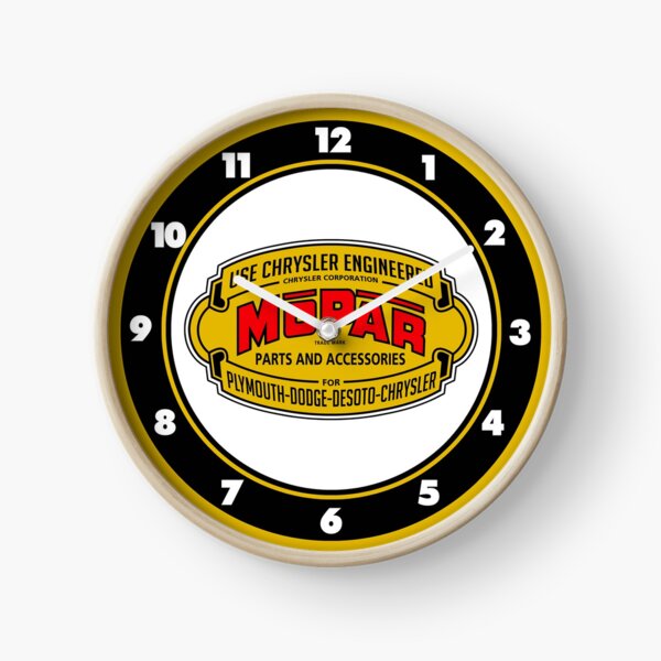 Mopar Clocks | Redbubble