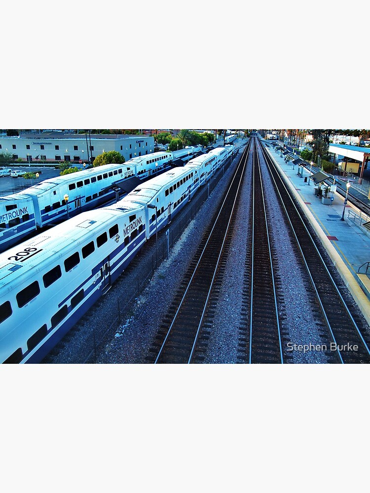 "MetroLink Yard" Poster by stephenB | Redbubble