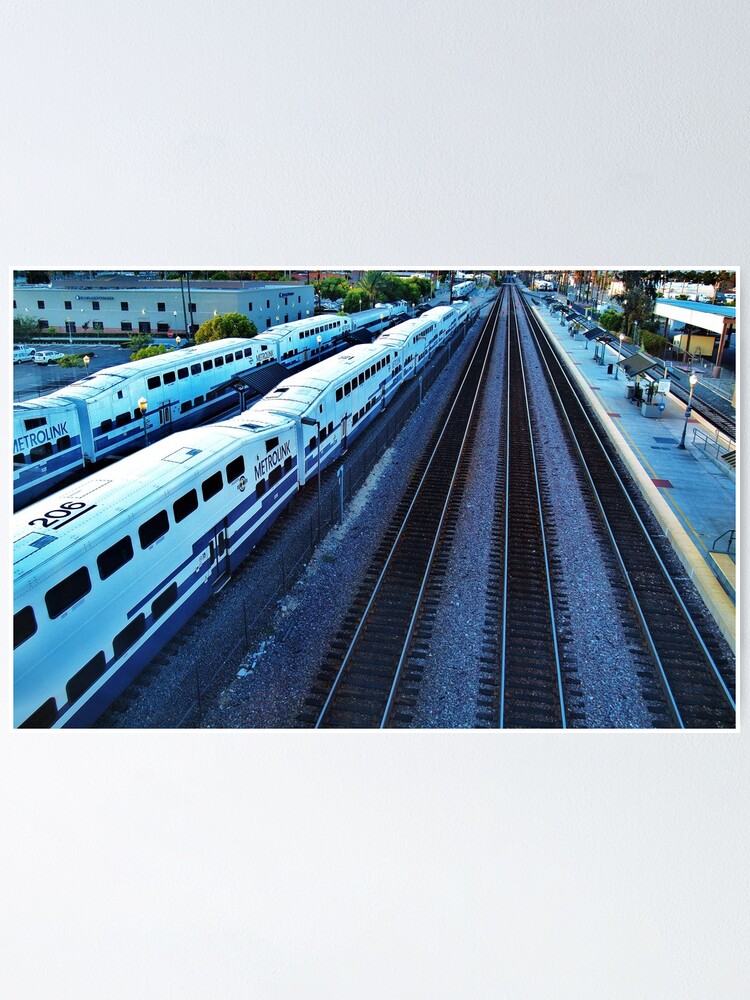 "MetroLink Yard" Poster by stephenB | Redbubble