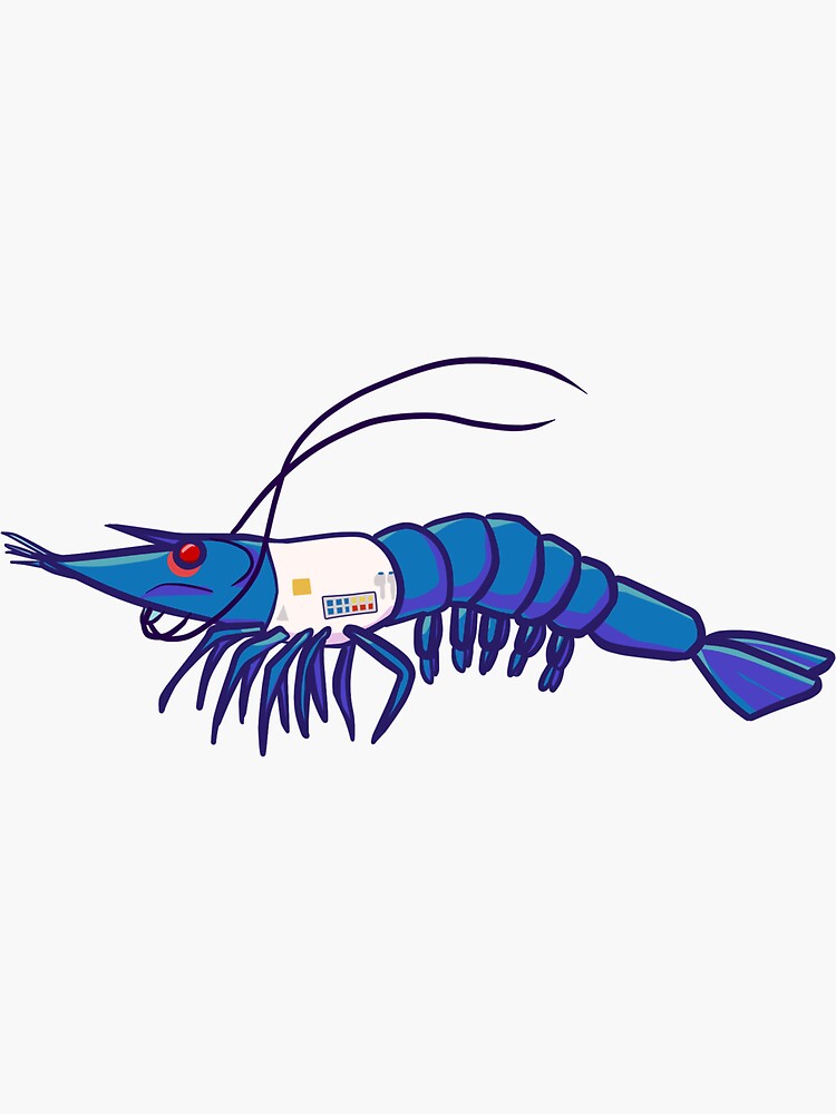 "Grand Admiral Prawn" Sticker for Sale by Night-Valien | Redbubble