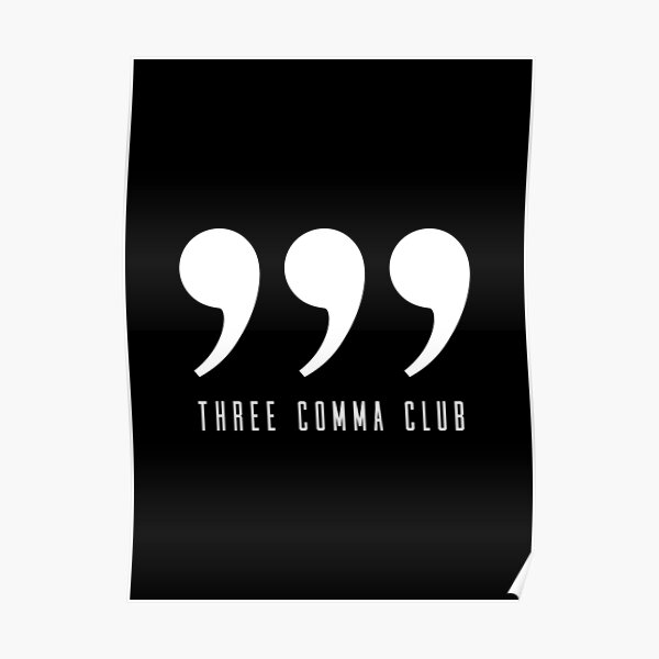Commas Posters | Redbubble