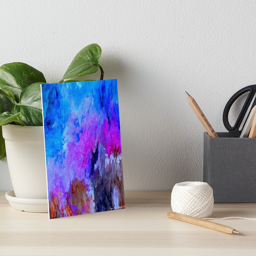 "Eruption Quirk" Art Board Print by anastasopoulou | Redbubble