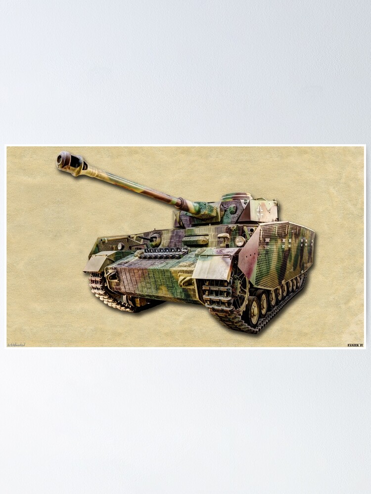 "Panzer IV Canvas" Poster by WWestmoreland | Redbubble