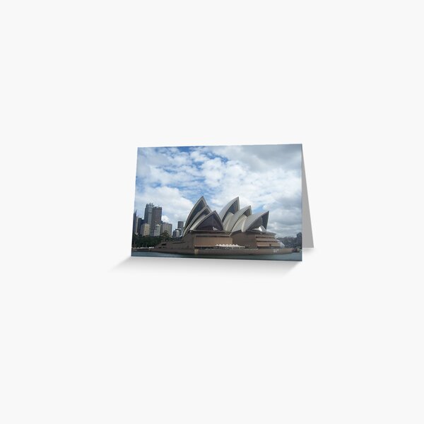 "Sydney Opera House " Greeting Card for Sale by Globalpics | Redbubble