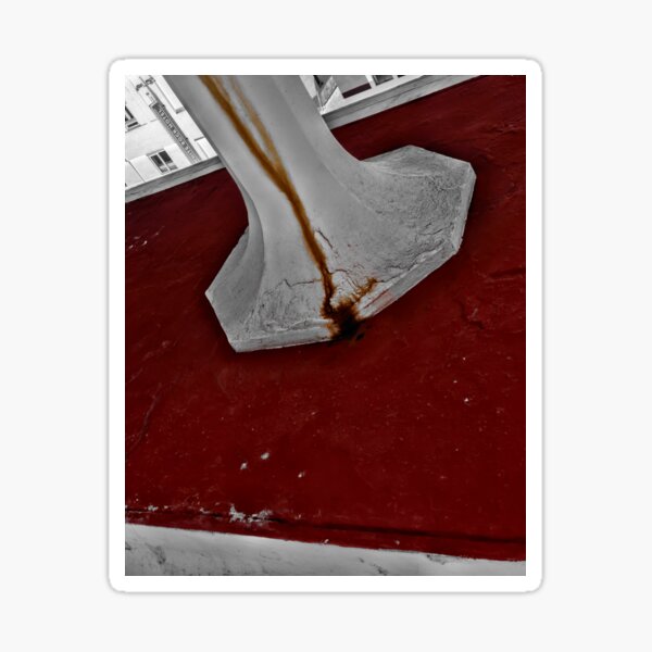 "Roof Column" Sticker for Sale by AntSmith | Redbubble