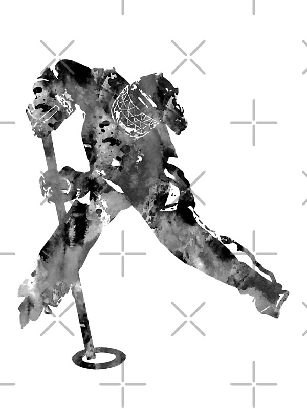 "Ringette player, ringette" by Rosaliartbook | Redbubble