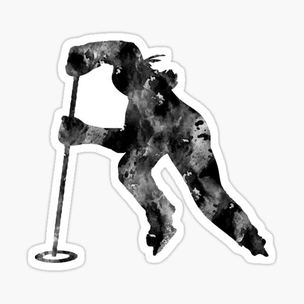 "Ringette player, ringette" Sticker for Sale by Rosaliartbook | Redbubble