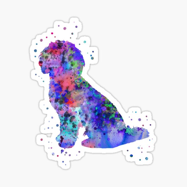 "Cockapoo, cockapoo dog, cocker poodle" Sticker by Rosaliartbook ...